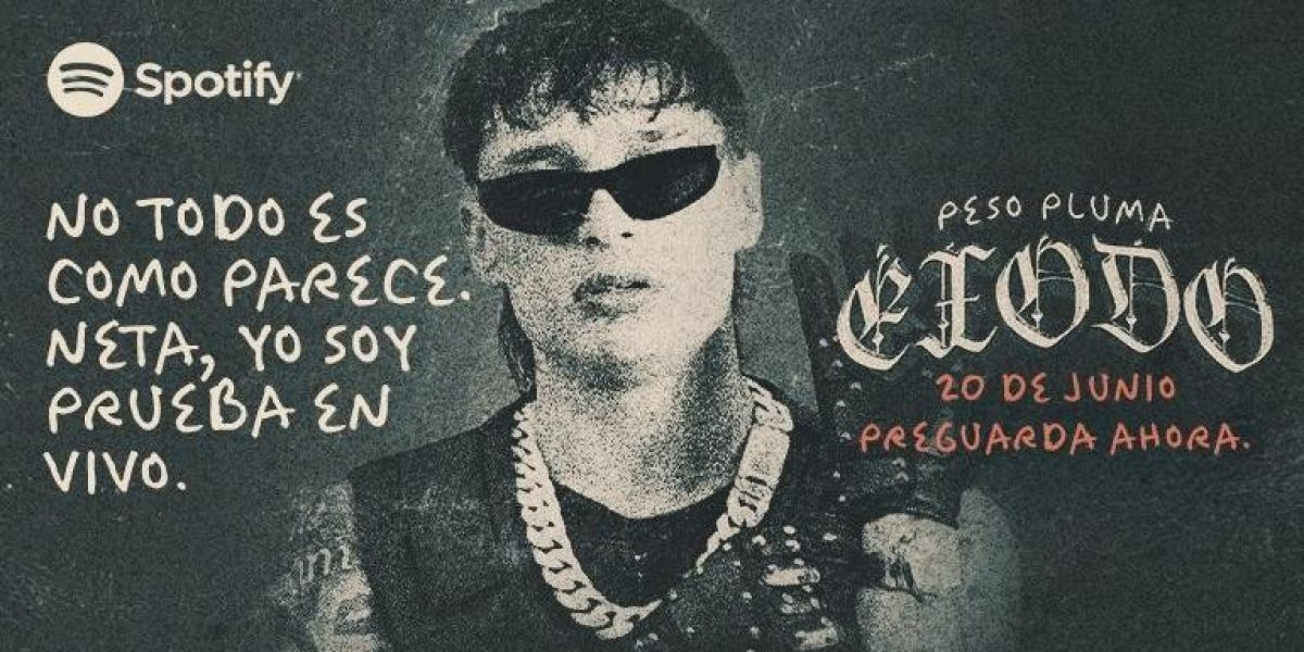 Peso Pluma estrena 'Éxodo', su nuevo álbum