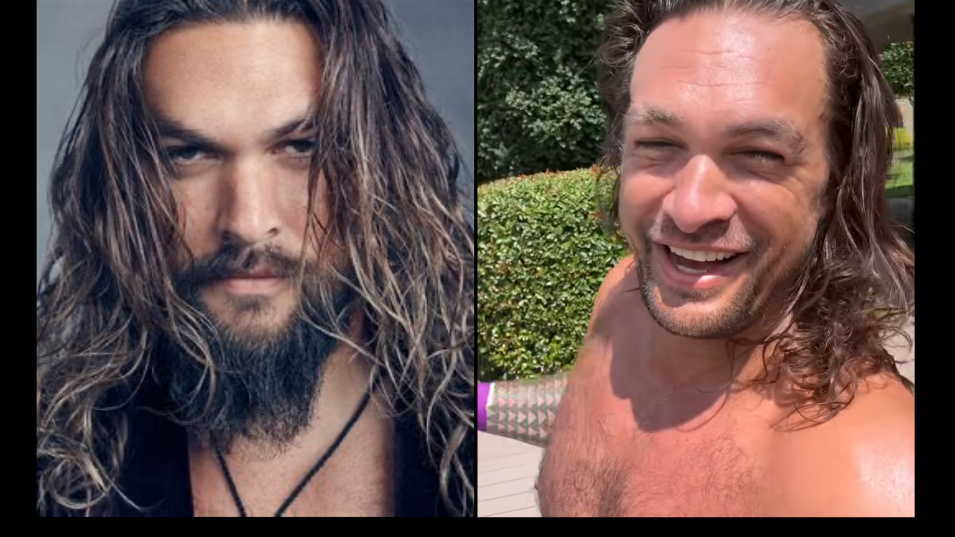 Jason Momoa se afeita por primera vez en seis años y su nuevo look ...