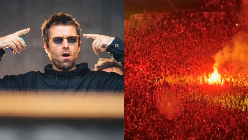Liam Gallagher explota contra fan que lanzó bengala en concierto de ...