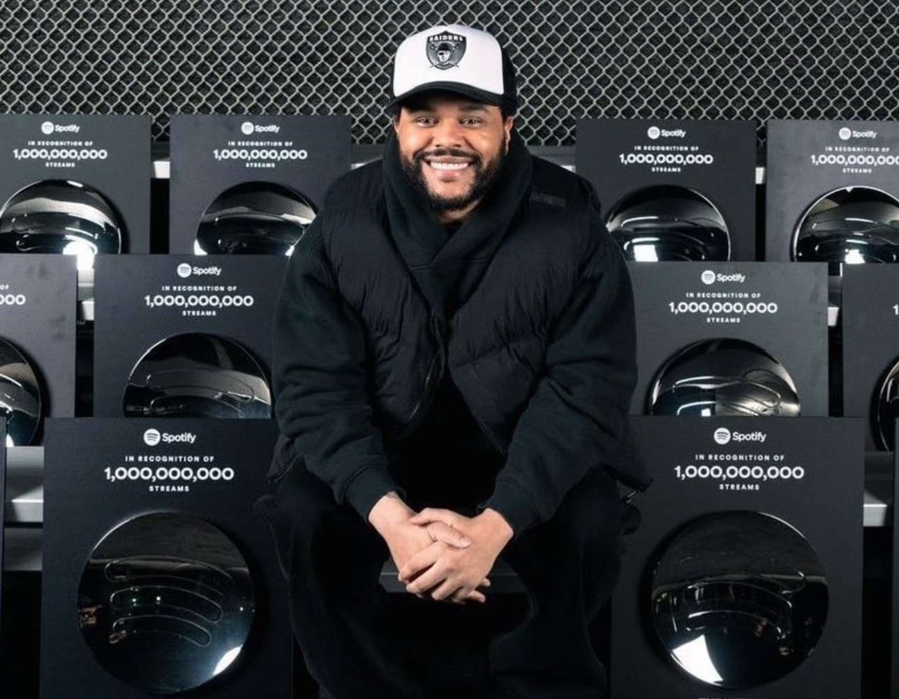 The Weeknd hace historia con 30 canciones que superan el billón de ...